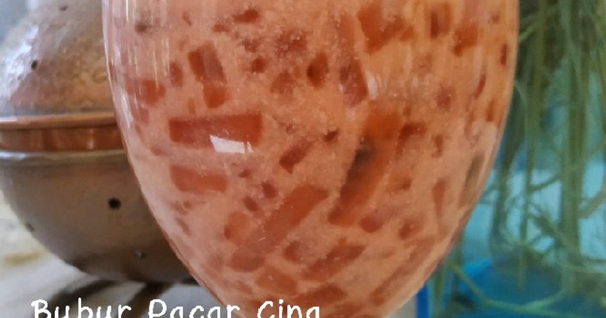 Resep Bubur Pacar Cina oleh dian pawero - Cookpad