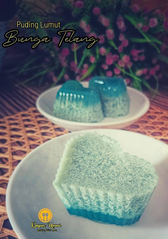 Resipi Puding Lumut Bunga Telang oleh Norashikin Rahmat - Cookpad