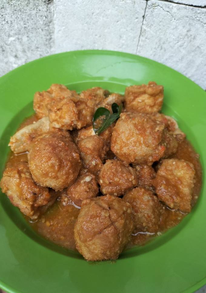 Resep Bakso / Pentol Mercon Pedas Ndower oleh wiwik hendRiani kitchen - Cookpad