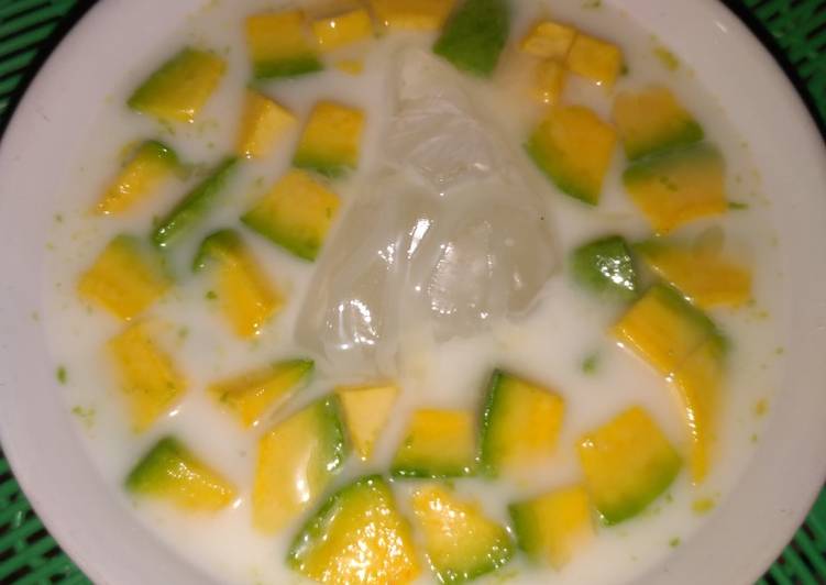Resep Es susu alpukat oleh Nila Jauharotun Nafisah - Cookpad
