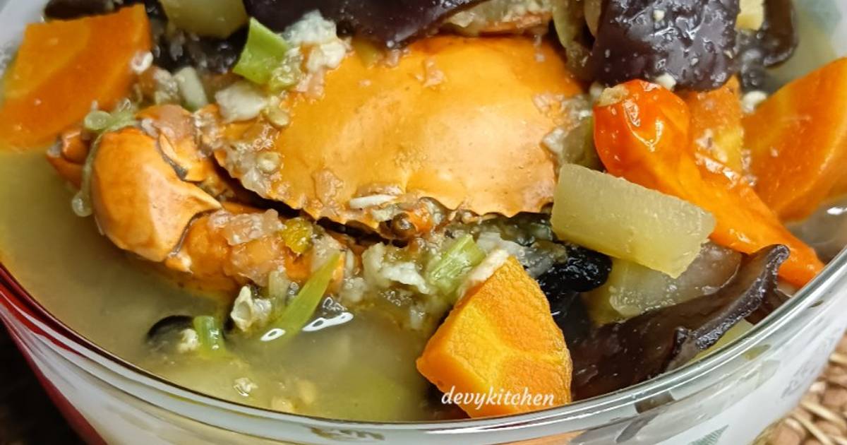 562 resep sup kepiting enak dan mudah - Cookpad