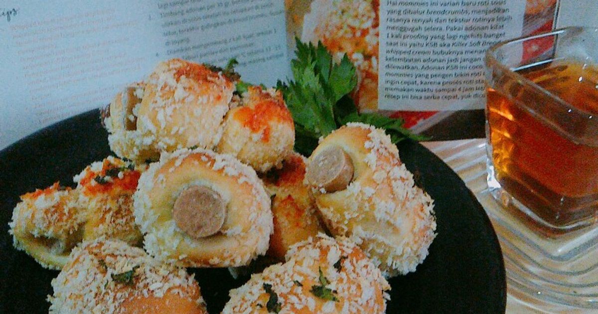 Resep Crunchy Sausage Rollbread (Roti Sosis Renyah) oleh Winny Kitchen ...