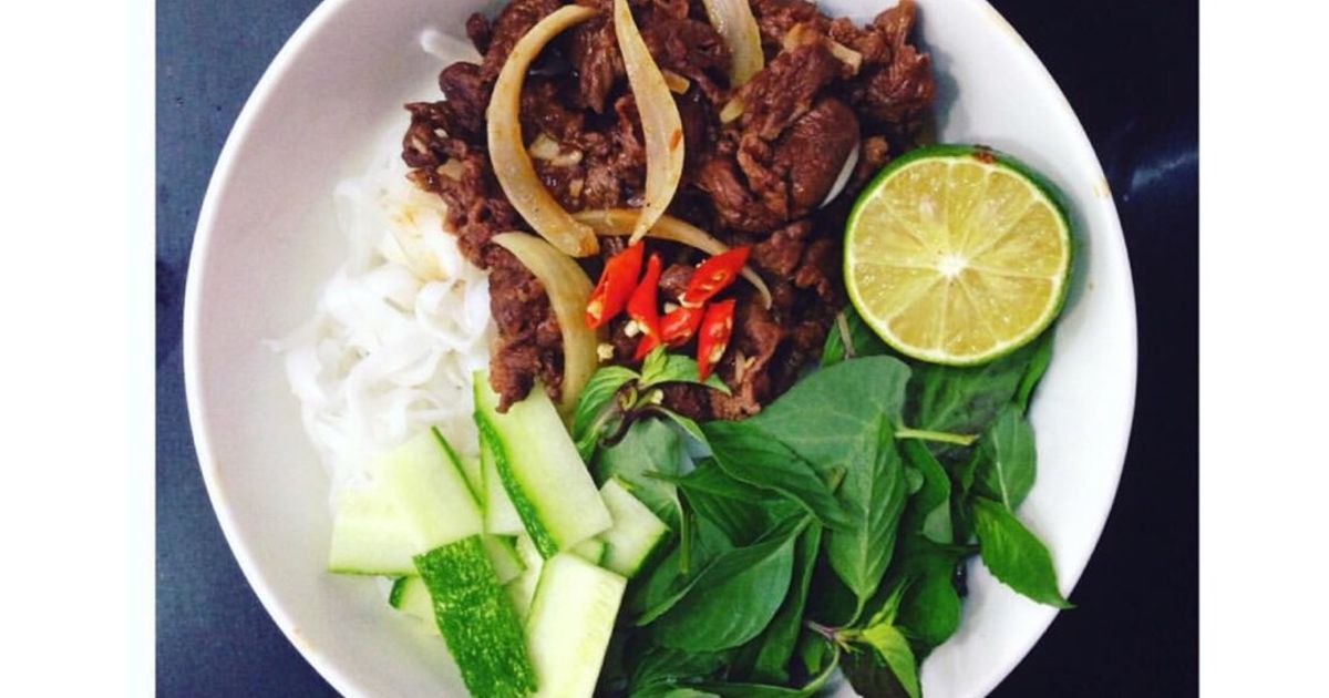 Cách Làm Món Phở Trộn Bò Sate 🌶 của Hannah Dao - Cookpad