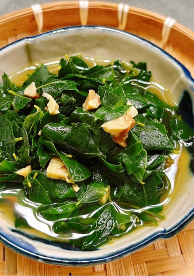 Cách Làm Món Canh rau ngót nấu chay của Bảo Bình - Cookpad