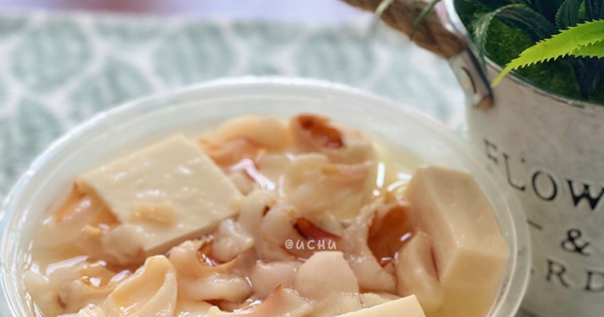 Resipi Puding Santan Laici Berkuah Gegerl ; Ummi’s Kitchen Mate oleh Sesimple Loralin - Cookpad