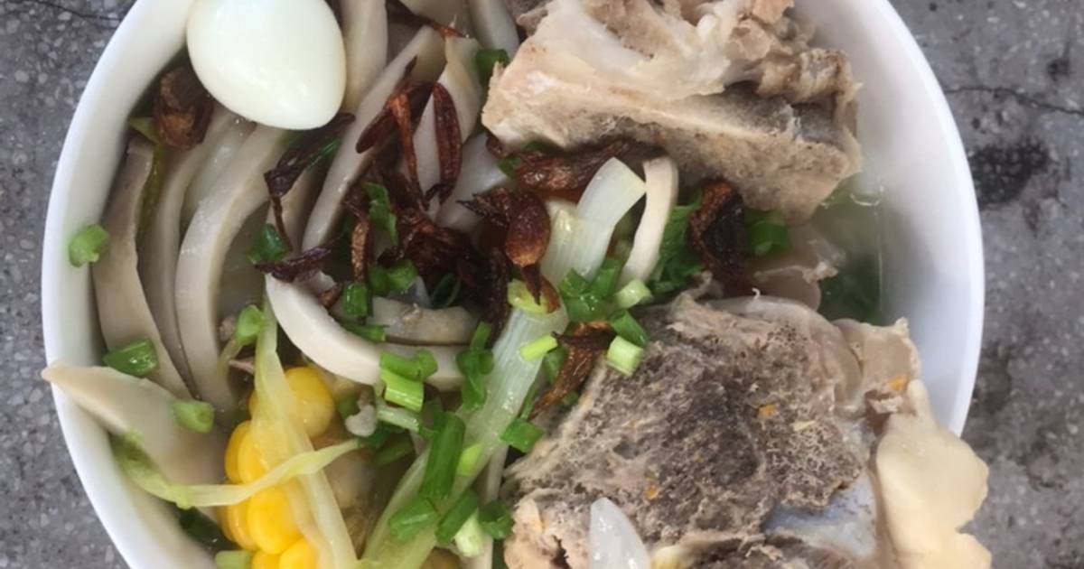 Cách Làm Món Nui chả lụa trứng cút của Phuc Pham Thi Nhu - Cookpad