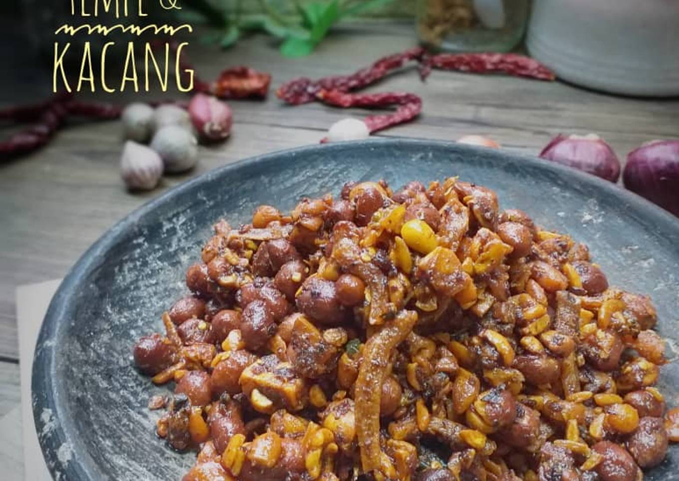 Resepi 7 Sambal Kering Ikan Bilis Tempe And Kacang Yang Enak Dan Mudah