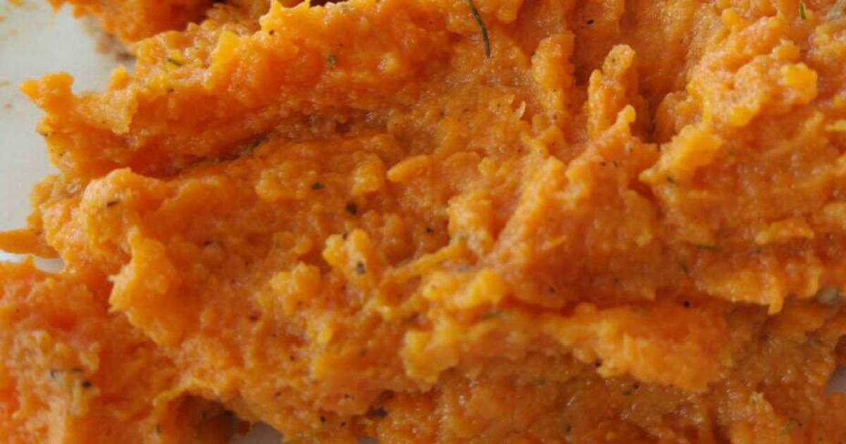 Puré de boniato Receta de Mis recetas saludables- Cookpad