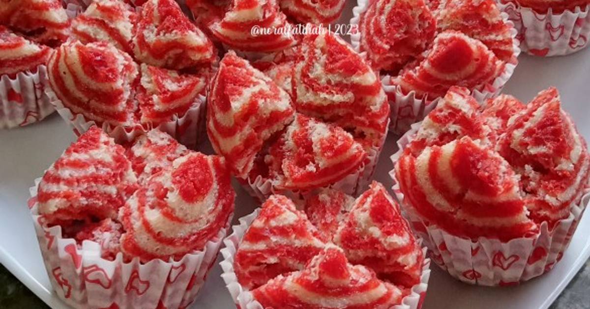 Resipi Apam Mekar Red Velvet oleh Nor Al Fatihah - Cookpad