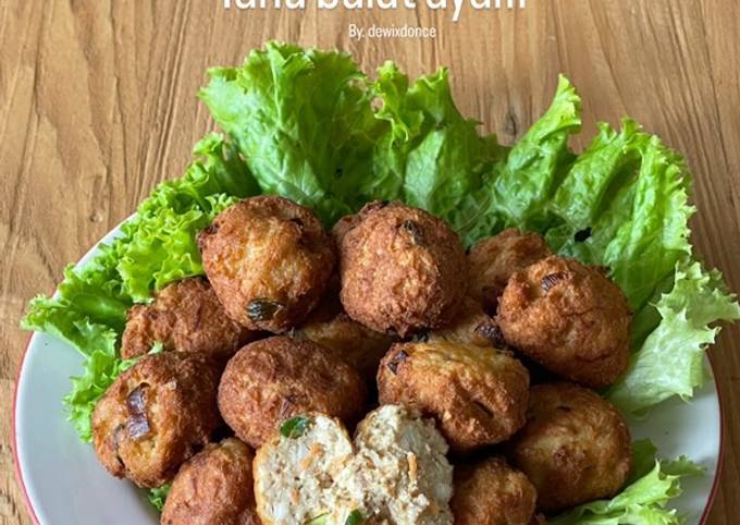 Resep Tahu bulat ayam oleh Dewix Donce - Cookpad
