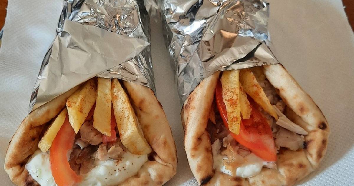 20 εύκολες και νόστιμες σπιτικές συνταγές για πίτα σουβλάκι κοτόπουλο ...
