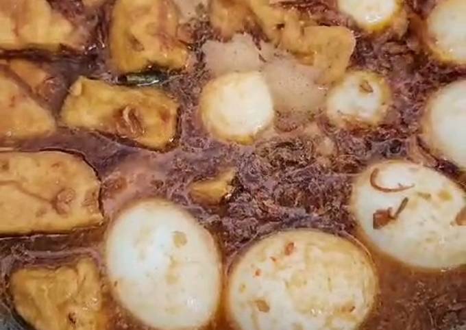 Resep Semur telur tahu oleh Nuraida N J - Cookpad