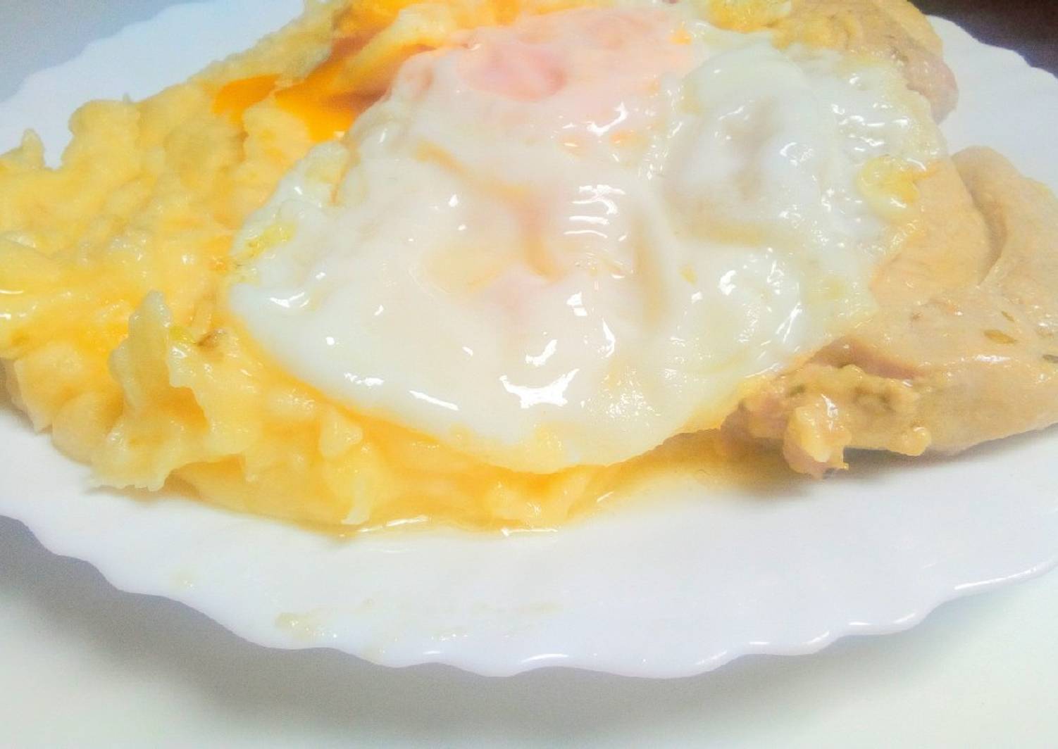 Puré con bistec tradicional (100% Rico) Receta de Maria Navarrete- Cookpad