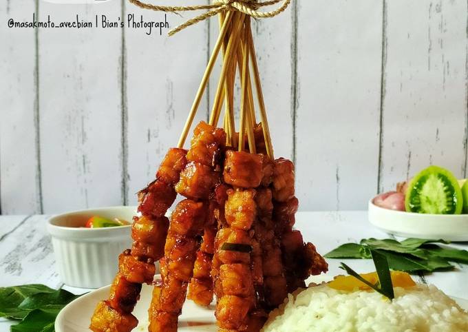 Resep Sate tempe oleh avec_bian - Cookpad