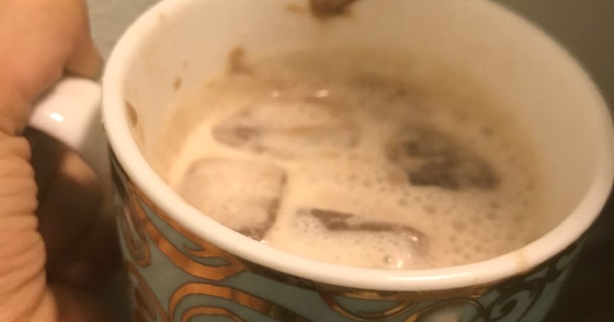 Cold Hot Chocolate Recipe by Latifa Al Mehairbi