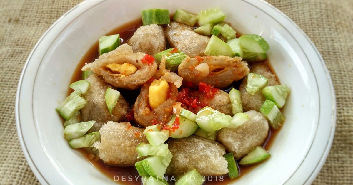 Resep Pempek Dos (Tanpa Ikan) Simple oleh Desy Ratna - Cookpad