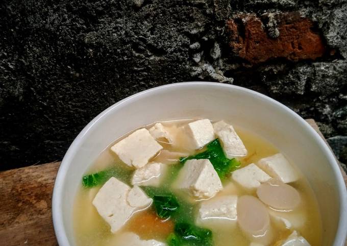 Resep SOP Tahu Praktis oleh Esty Ridho Hakim - Cookpad