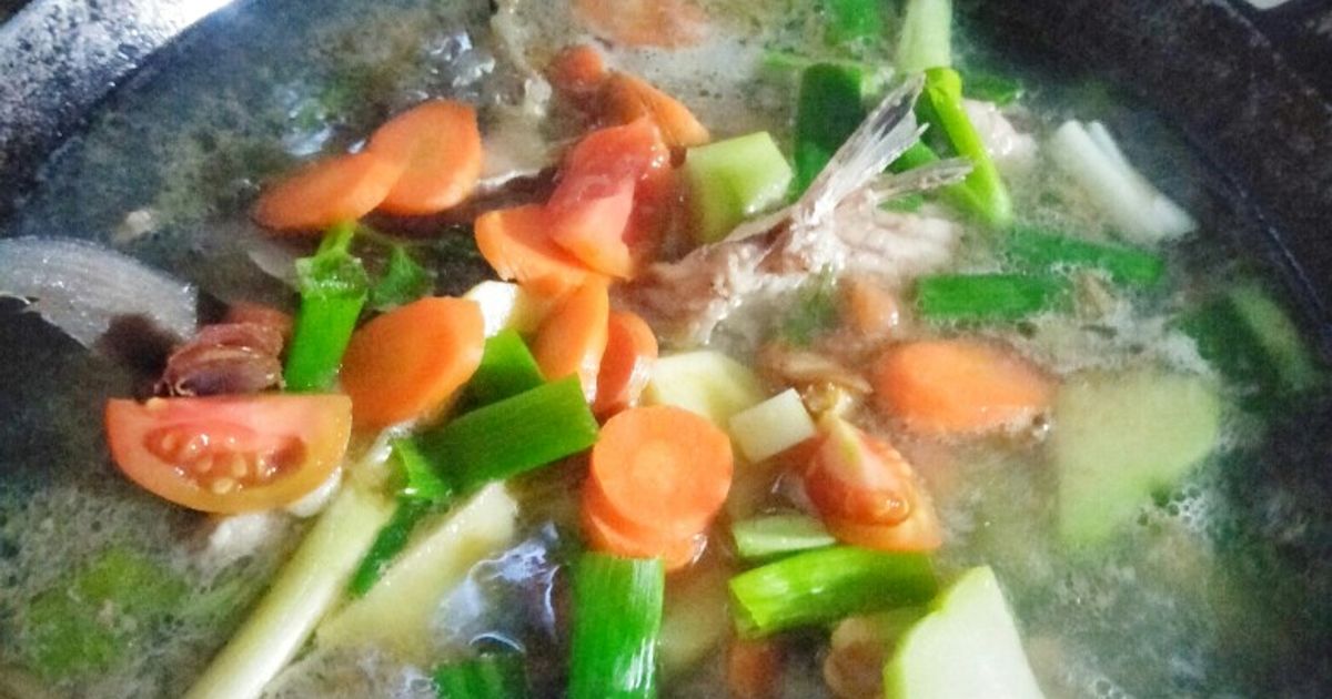 Resep sup ikan laut segar tenggiri rumahan enak dan mudah - Cookpad