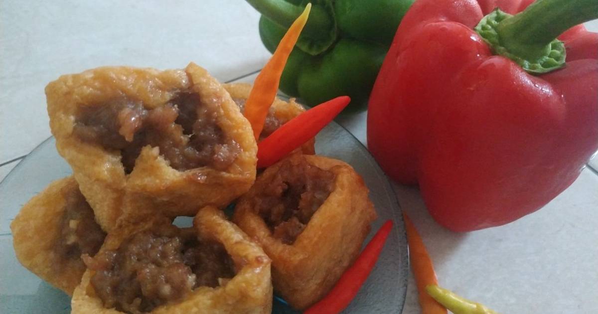 153 resep tahu isi daging steam enak dan mudah - Cookpad