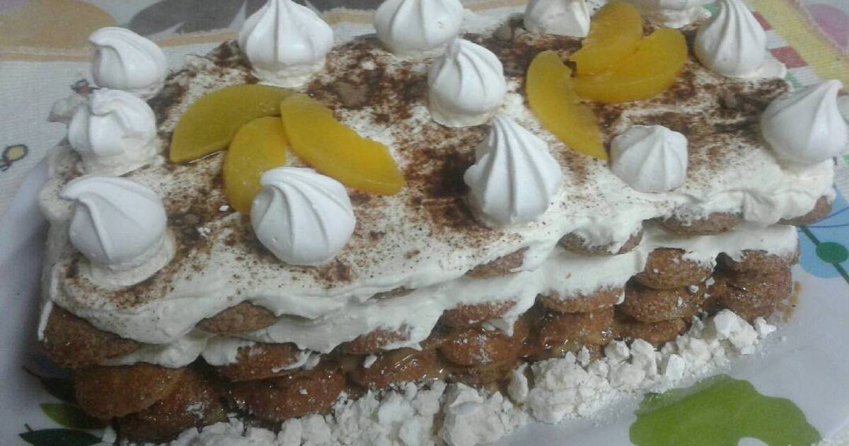 Postre con vainillas Receta de Luz - Cookpad
