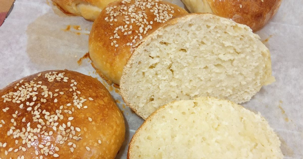 Pan De Hamburguesa Con Masa Madre.(A Mi Manera) Receta de Virginia.