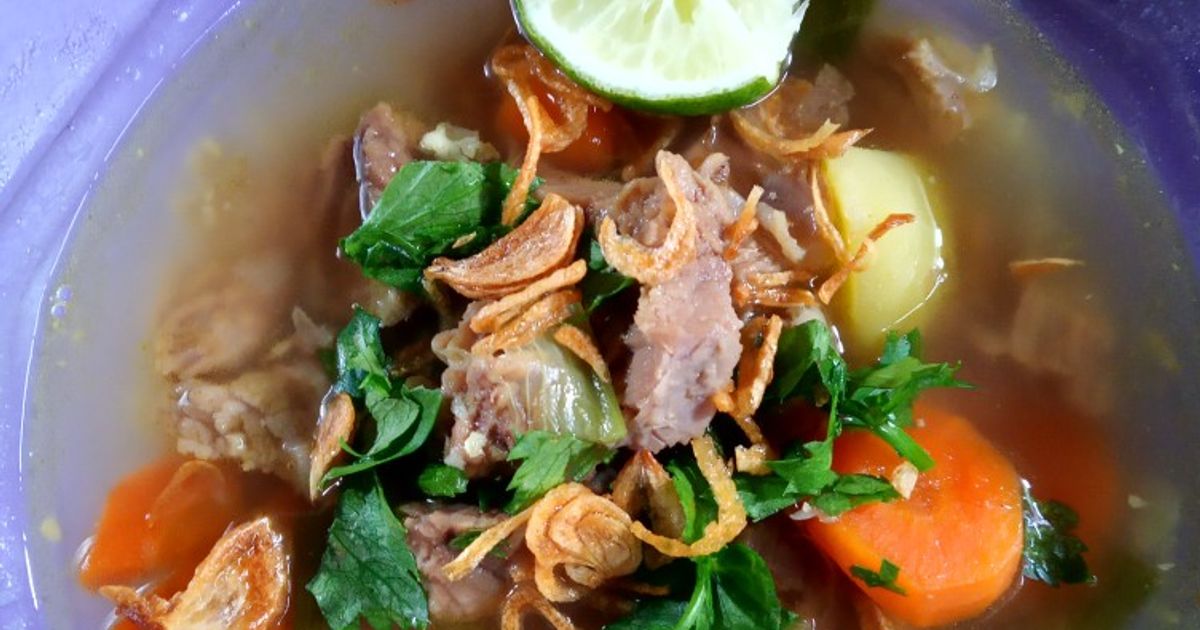 Resep Sop Daging Sapi Recook Resep Xander's Kitchen oleh eka novianty ...