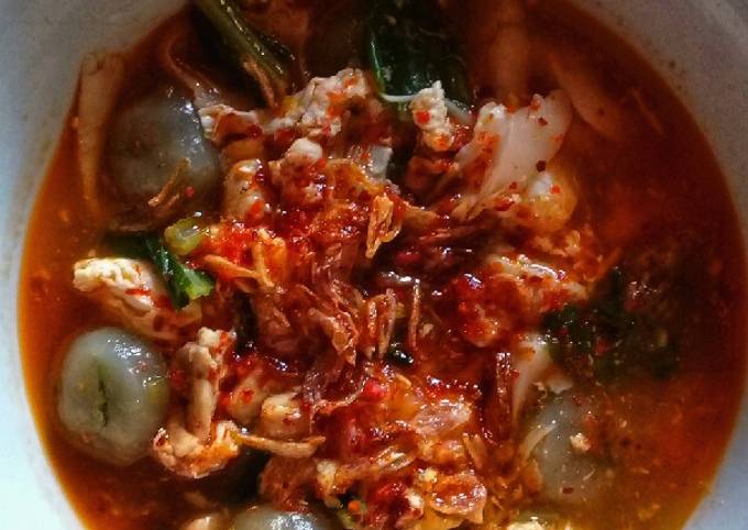 Resep Seblak Cilok Jamur Tiram oleh Eriska - Cookpad