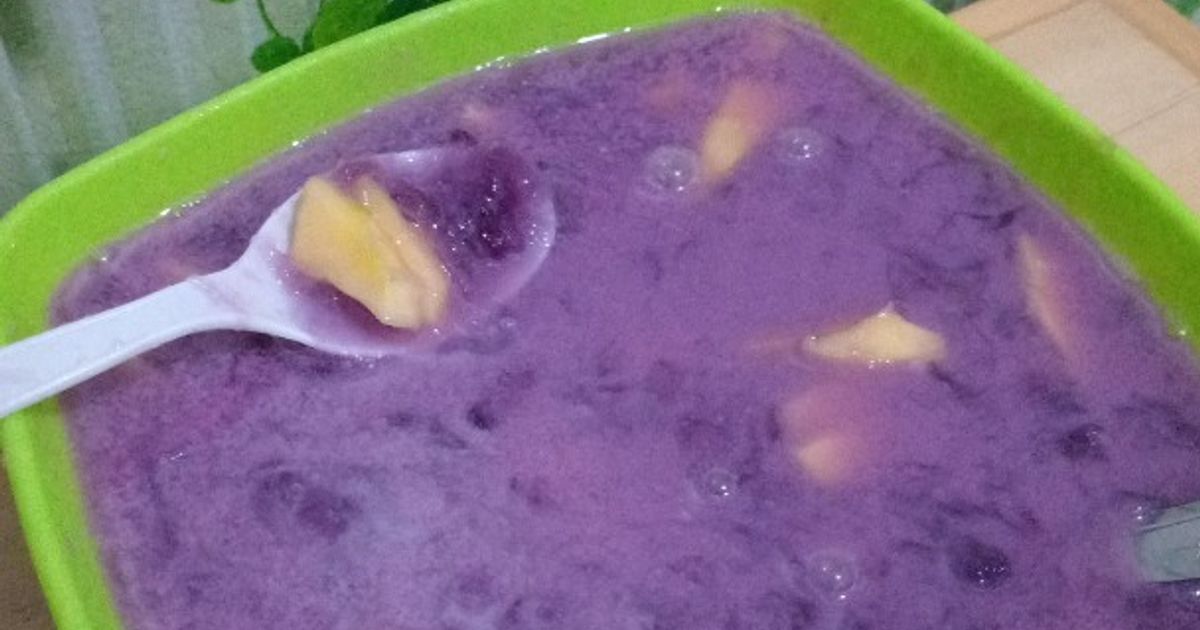 Resep es lumut anggur rumahan enak dan mudah - Cookpad