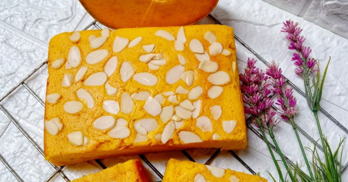 Resep Cake Labu Kuning oleh Siti Hadijah Karo Karo - Cookpad