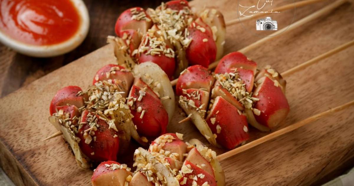Resep Kentang Sosis Panggang Oleh Cutzamania Cookpad