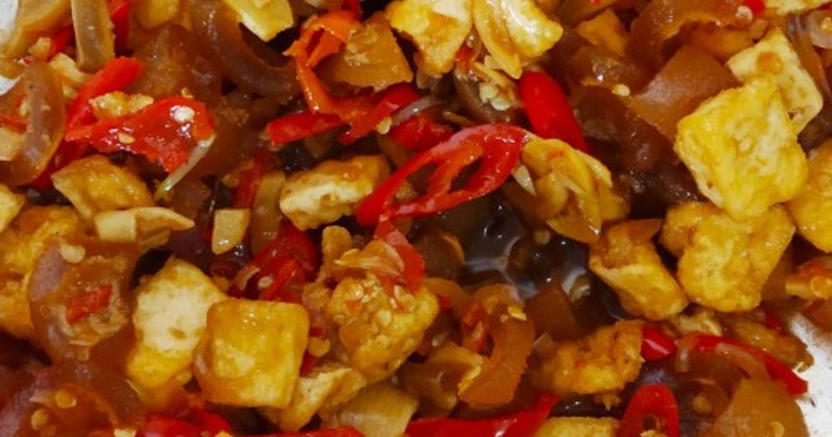 Resep Tumis Cecek Tahu Pedas oleh Rayi Farilla Dwiningrum - Cookpad