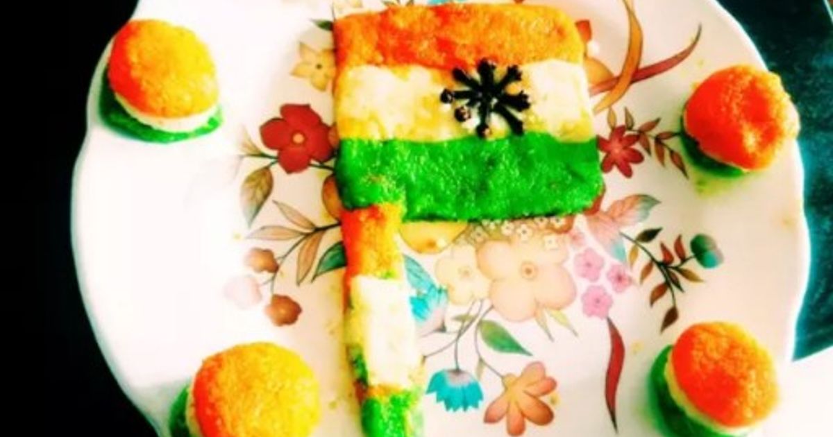 Tri Colour Tasty Delicious Tiranga Sweet Recipe by Ramaben Joshi - Cookpad