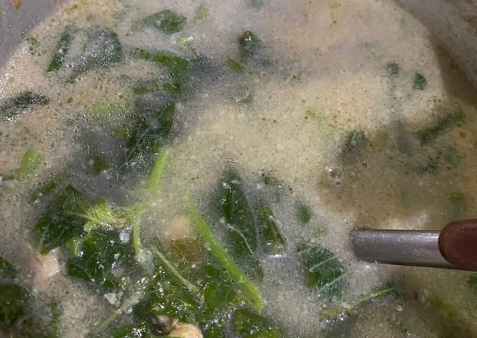 Resep Bobor bayem tempe bosok oleh Puji Rahayu - Cookpad