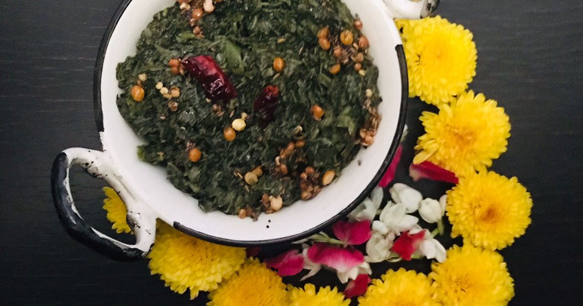 Thotakura Allam Karam/Amaranth Leaves Curry Cooked In Milk #Greenveg ...