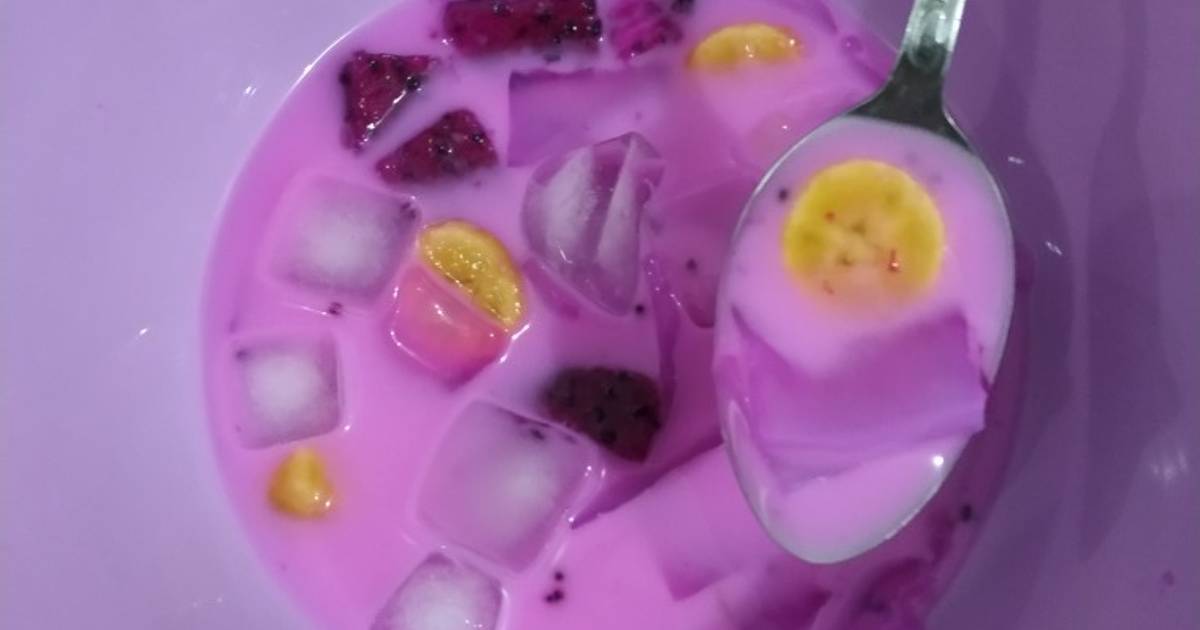 Resep Es buah susu oleh Asri Taraqiadiyu - Cookpad