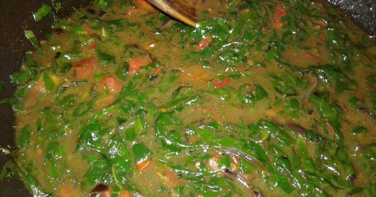 Nderema (Vine Spinach)#Author Marathon Recipe by Valarie Muthoni - Cookpad