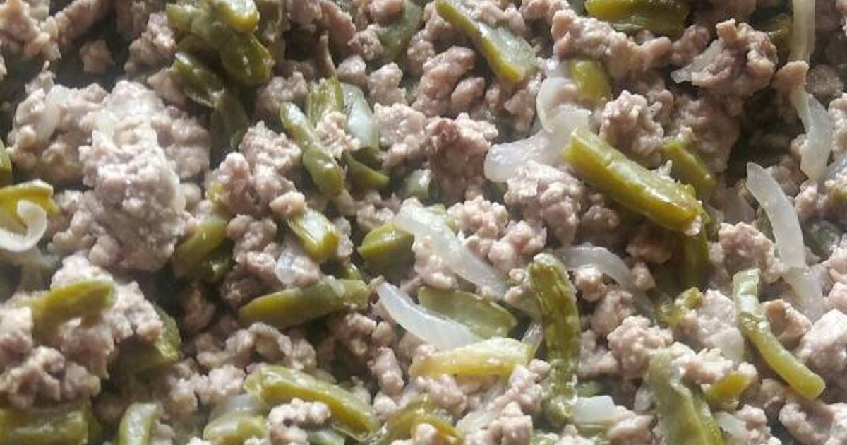 Carne Molida Con Nopales Receta de Cinahy- Cookpad