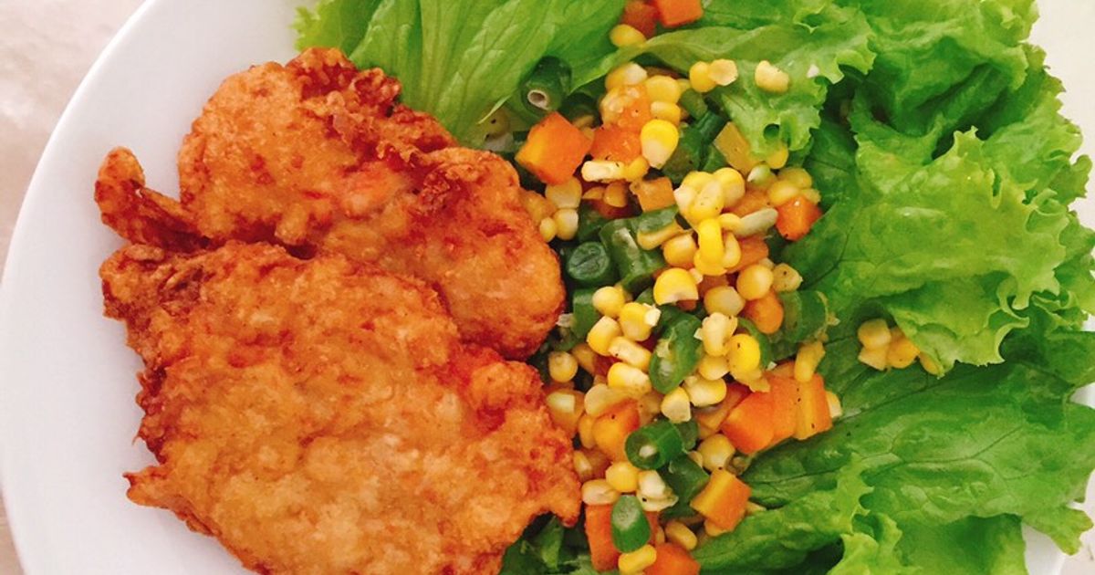 Resep Steak Goreng Dadakan Ayam + Udang oleh Caya Vivianty @cookforyou ...