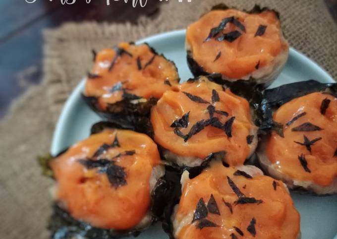 Resep Dimsum Nori Saus Mentai oleh avec_bian - Cookpad