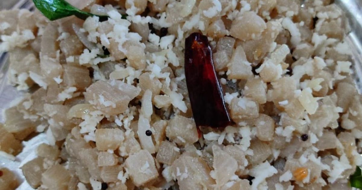 வாழைத்தண்டு பொரியல்(Valaithandu Poriyal Recipe In Tamil) இவருடைய ரெசிபி ...