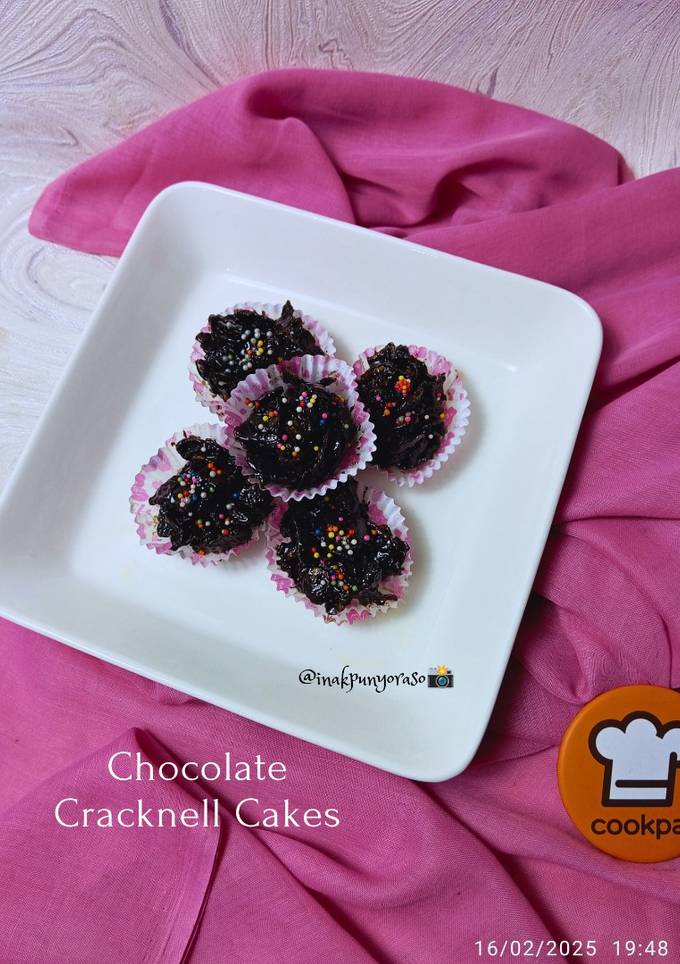 Resep Chocolate Cracknell Cakes oleh Oktaviani (Bund@ Keyl@) - Cookpad