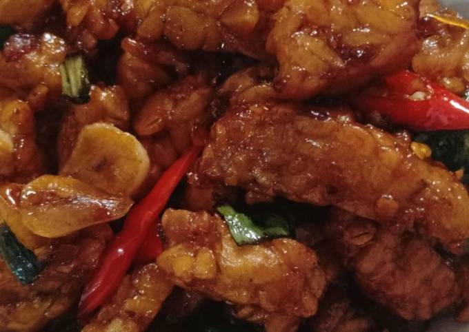 Resep Orek tempe kecap oleh Intan - Cookpad