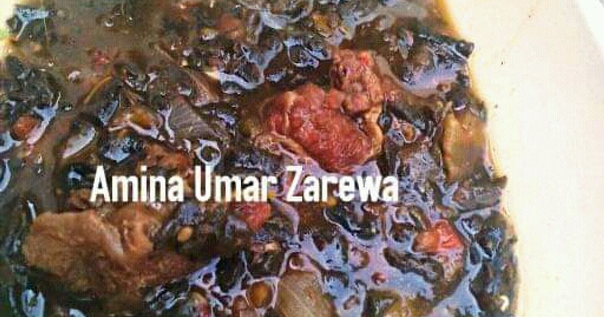 Miyan Karkashi Recipe by Maimuna Zarewa - Cookpad