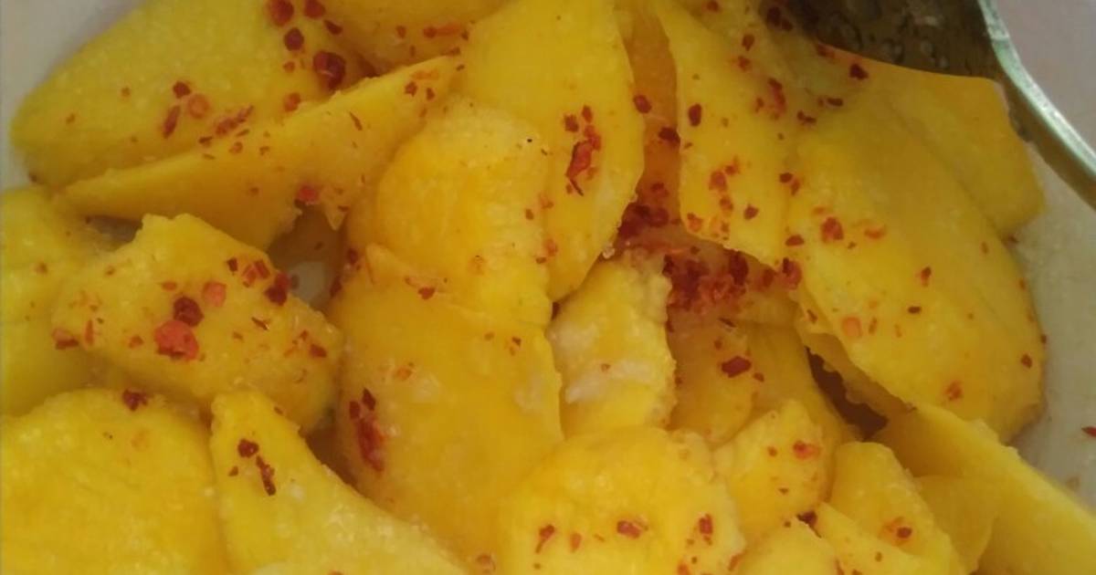 Resep Rujak Mangga Podang simple oleh Mama Cikayu - Cookpad