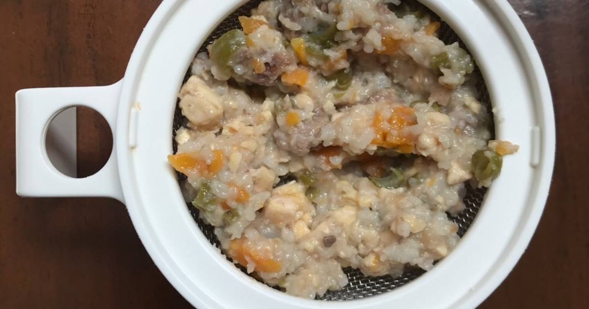 24 resep nasi tim mpasi 9 bulan daging wortel enak dan mudah - Cookpad