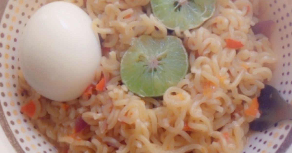 Indomie & Lemon Recipe by zahra u sani yau - Cookpad