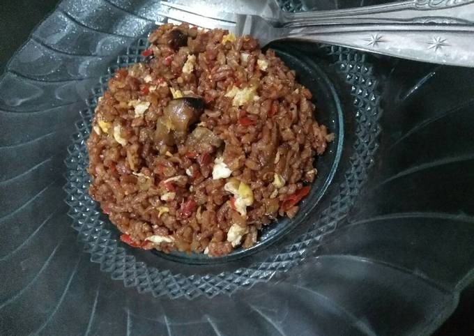 Resep Nasi goreng beras merah oleh Haigitta - Cookpad