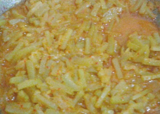Resep Labu air bumbu kuning oleh mei setiyawati - Cookpad