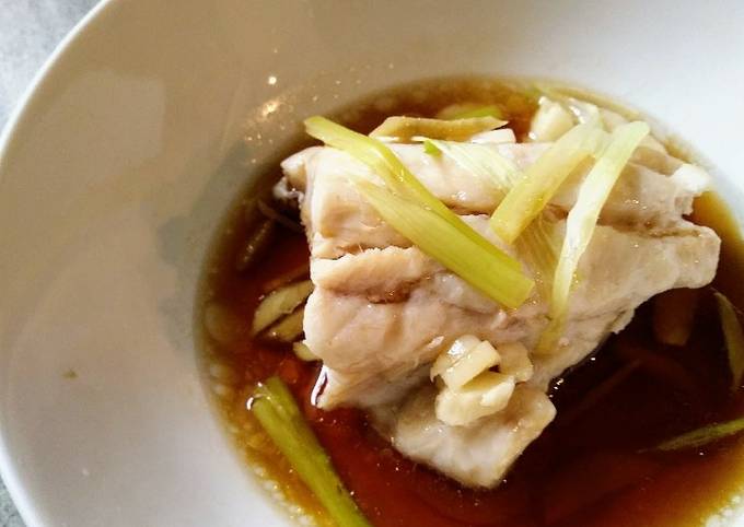 Resep Steamed Fish with Soy Sauce tim ikan fillet menu anak simpel oleh ...