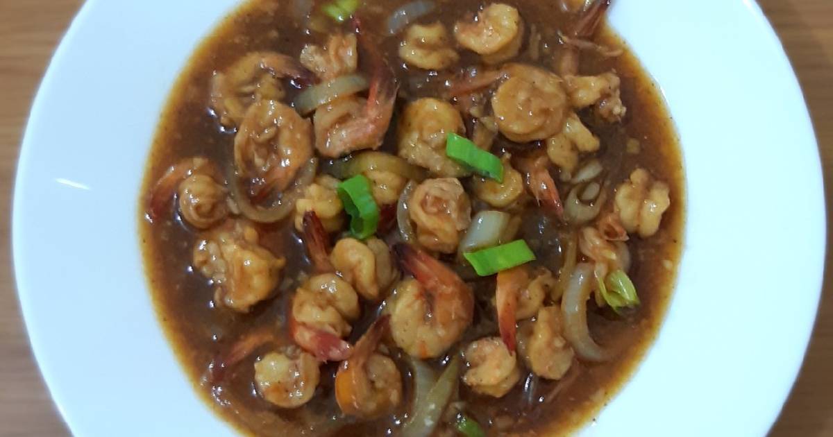 Resep Udang Saus Tiram oleh OestiO - Cookpad